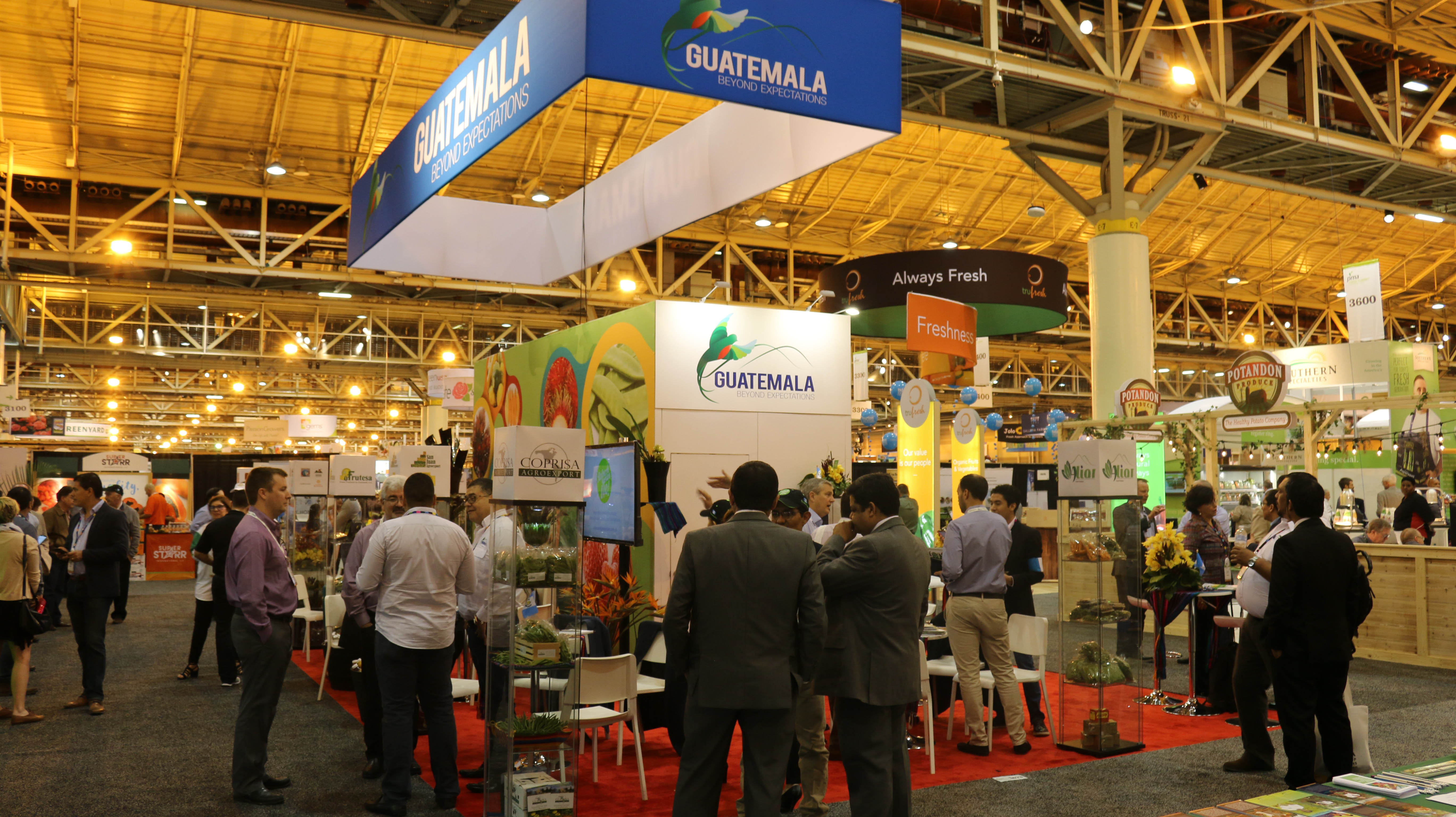 Stand de Guatemala en PMA, New Orleans | Agexport Hoy