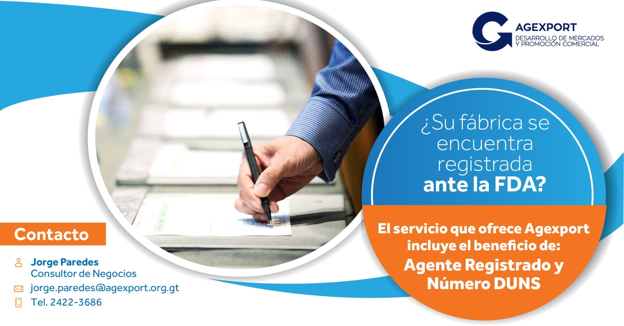 ¿Es necesario que mi empresa esté inscrita ante la FDA? | Agexport Hoy