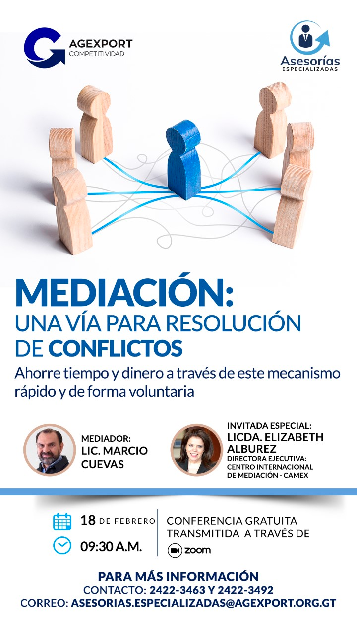La mediación: Una vía para la resolución de conflictos | Agexport Hoy