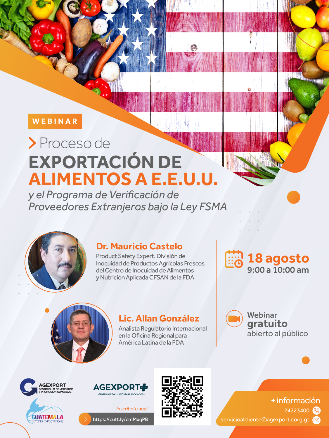 ¿Sabe acerca de los Procesos de Exportación de Alimentos y Bebidas hacia Estados Unidos ...