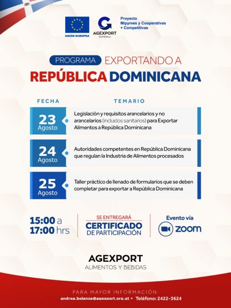 Programa exportando a República Dominicana | Agexport Hoy